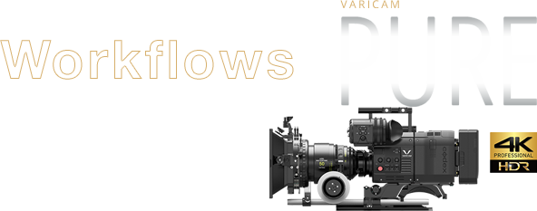 VARICAM PURE | Workflows | Cinema Camera Global | Panasonic